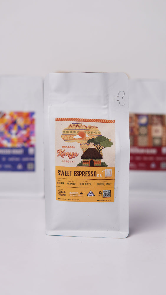 Sweet Espresso Kenya Ground Coffee (125g) – LEO Coffee